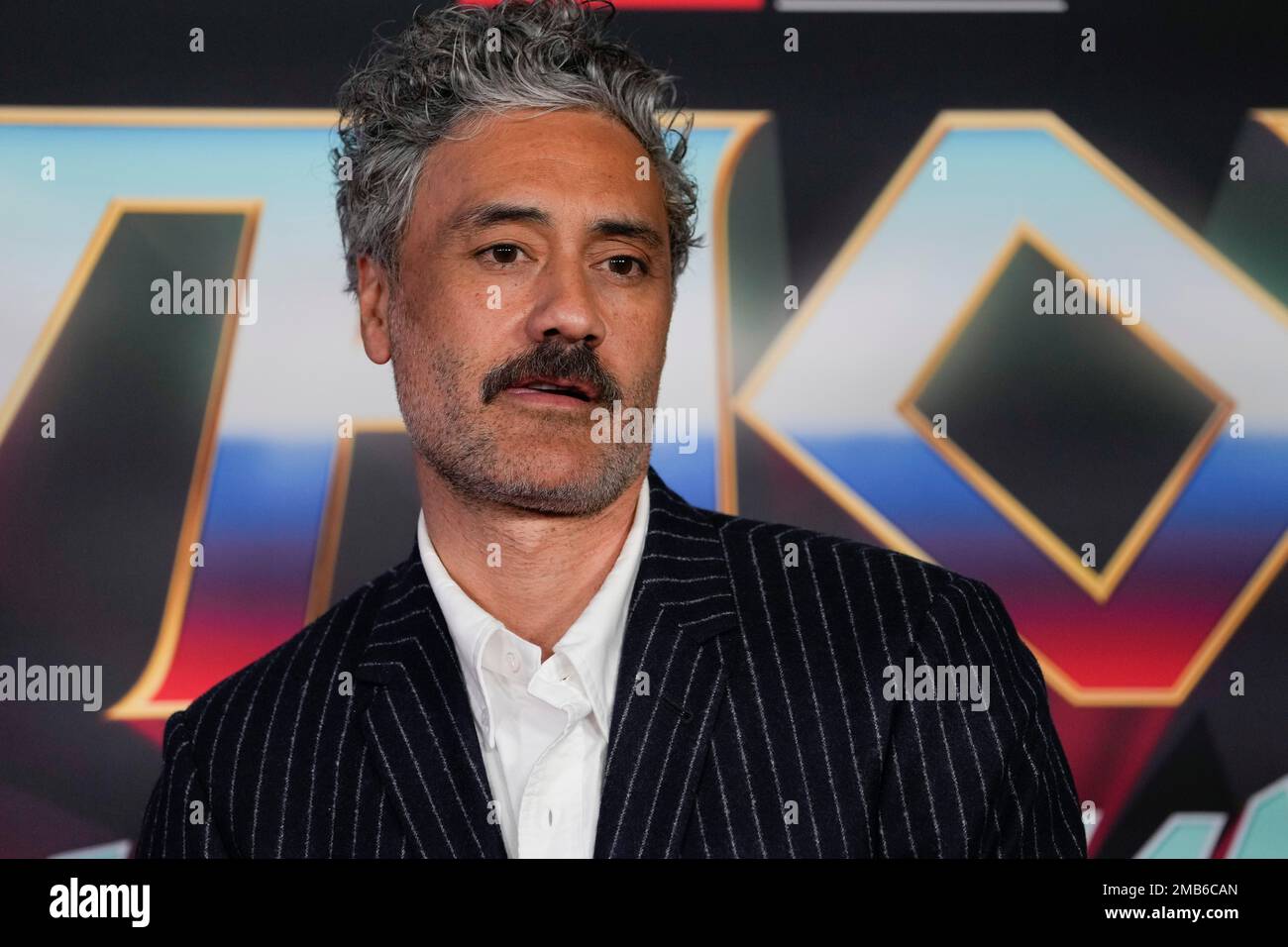 New Zealand director Taika Waititi poses for a photo during a red ...