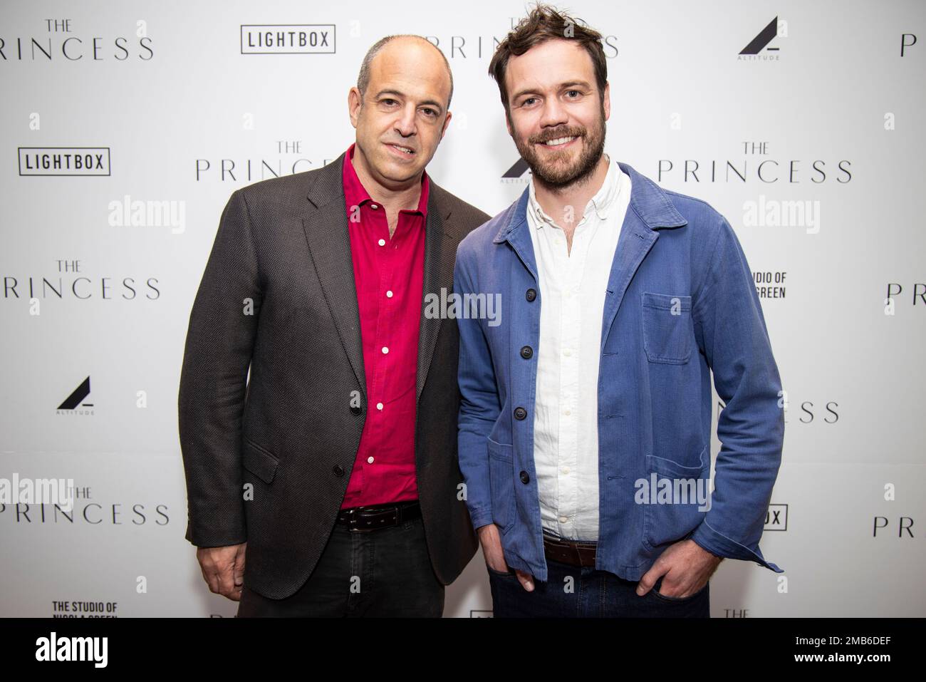 Producer Simon Chinn, left, and Director Ed Perkins attend the ...