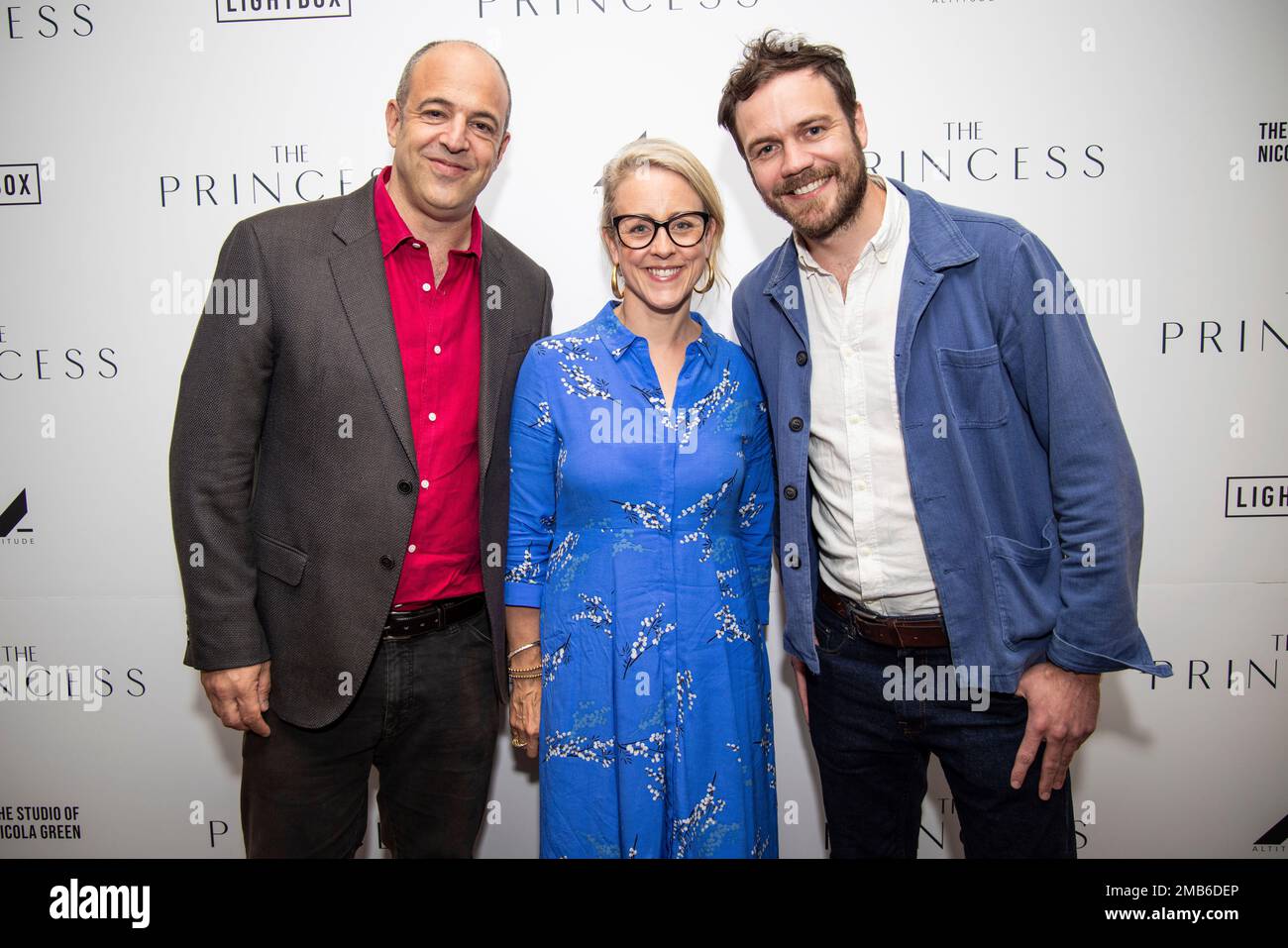 Producer Simon Chinn, from left Nicola Green and Director Ed Perkins ...