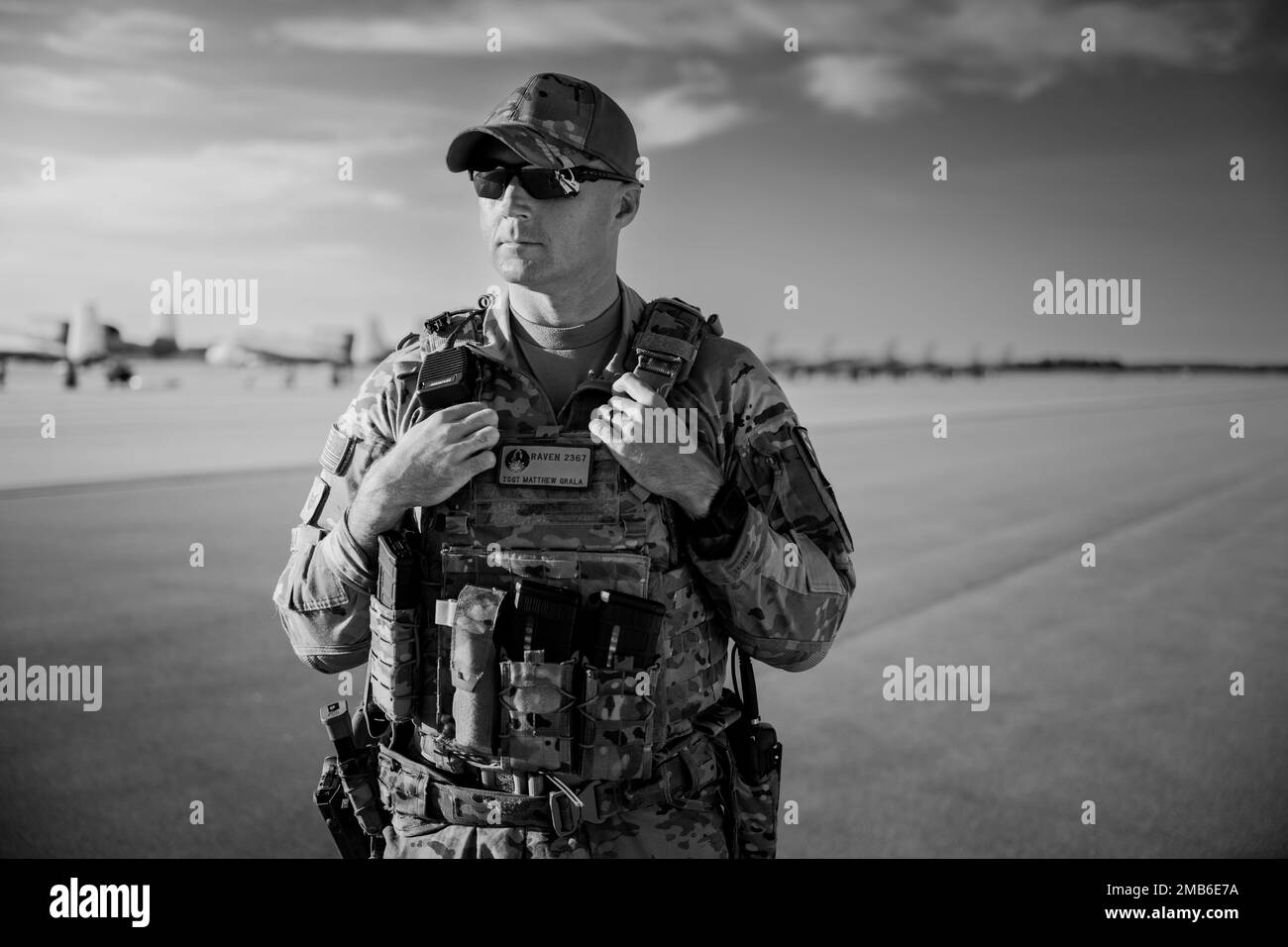 U.S. Air Force Tech. Sgt. Matthew Grala, a Security Forces Airman from ...