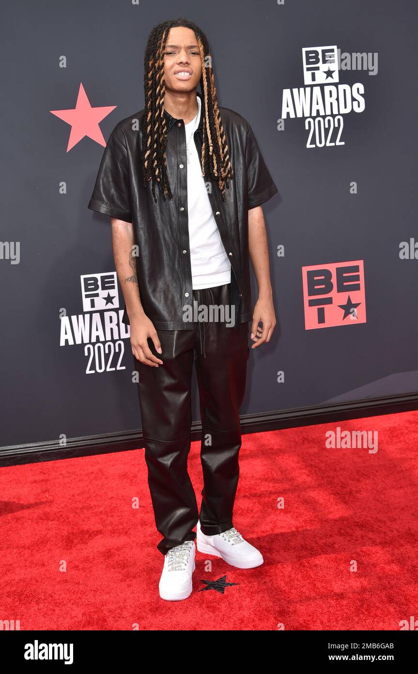 Michael V. Epps arrives at the BET Awards on Sunday, June 26, 2022, at the Microsoft Theater in ...