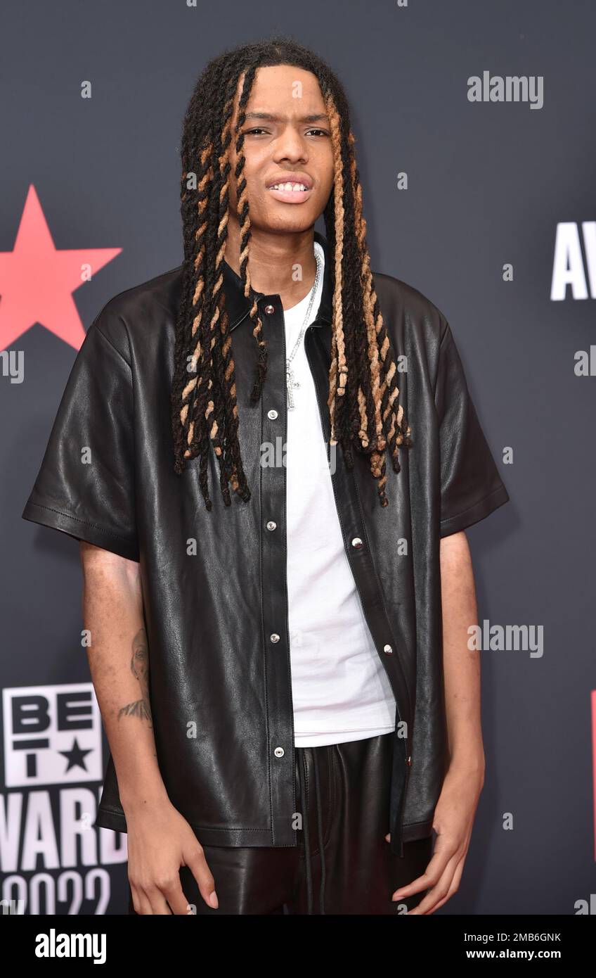 Michael V. Epps arrives at the BET Awards on Sunday, June 26, 2022, at the Microsoft Theater in ...