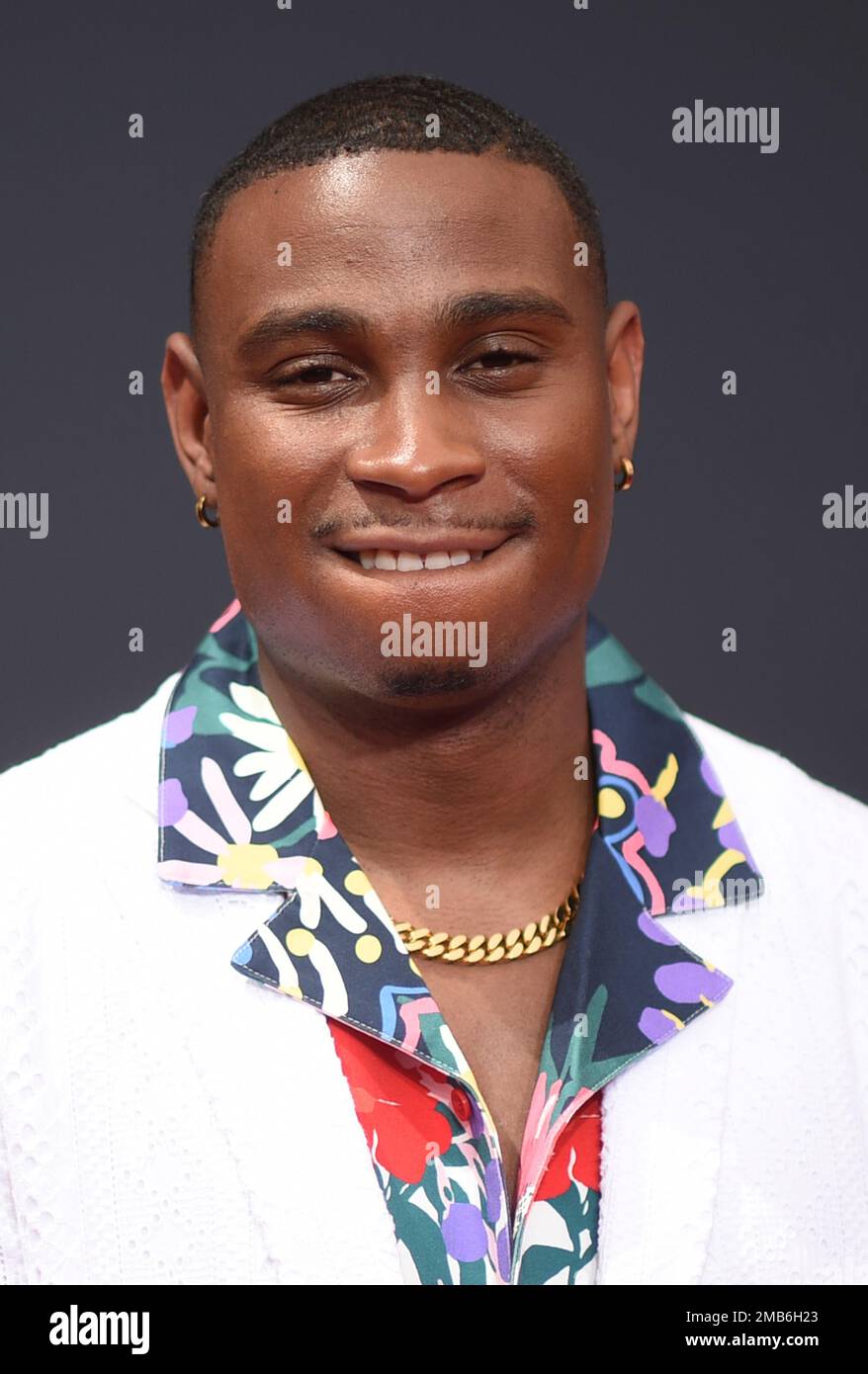 Jordan E. Cooper arrives at the BET Awards on Sunday, June 26, 2022, at ...