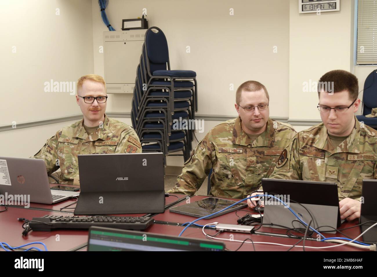 Alaska Air National Guard Cyber Defense Team worked tediously to ensure ...