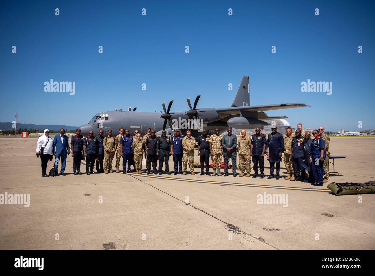 U.S. Air Force Airmen assigned with the 129th Rescue Wing California ...