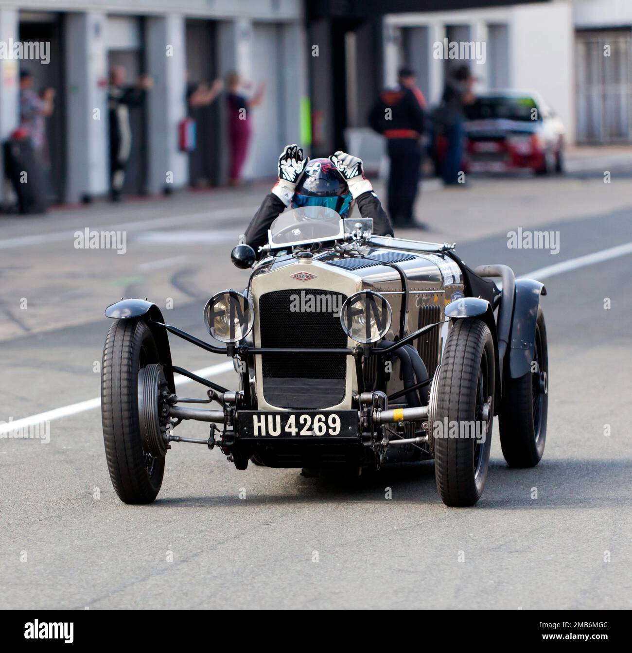 The 1928 Frazer Nash TT Replica Supersport, at the Start of the MRL Pre ...