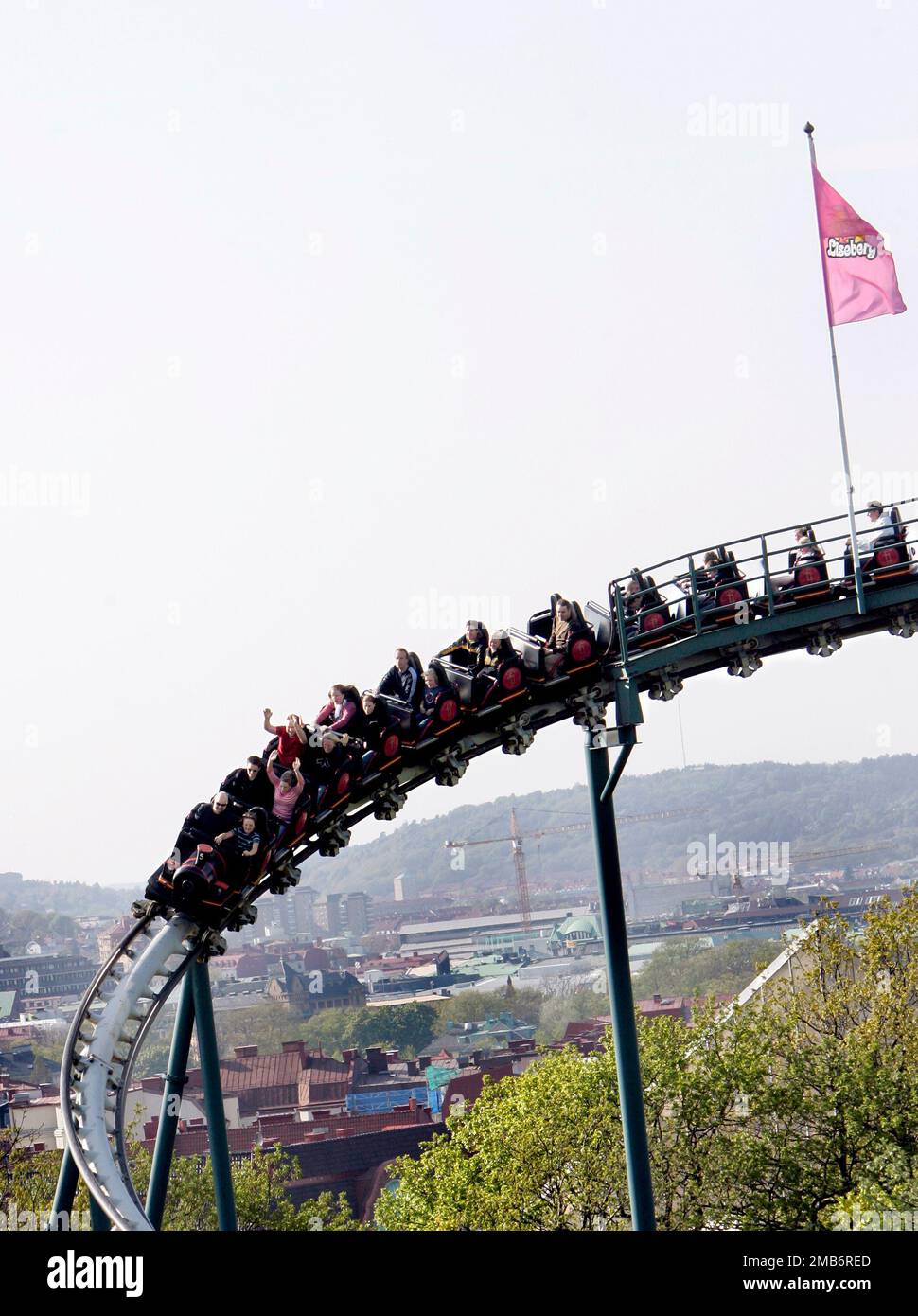 Liseberg amusement park, Gothenburg, Sweden. In the picture ...