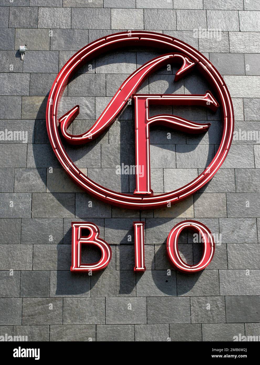 Logo for the cinema chain SF Bio (SF studio), Swedish Film Industry ...