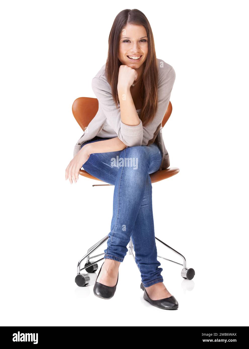 Woman Sitting Profile