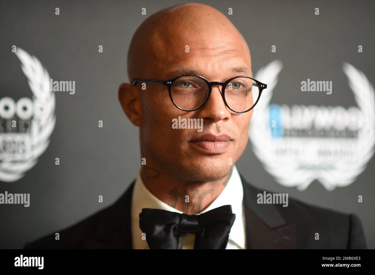 Jeremy Meeks arrives at the 2nd annual Hollywood Unlocked Impact Awards ...
