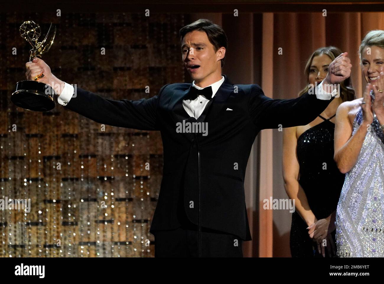 Nicholas Chavez accepts the award for outstanding younger performer in ...