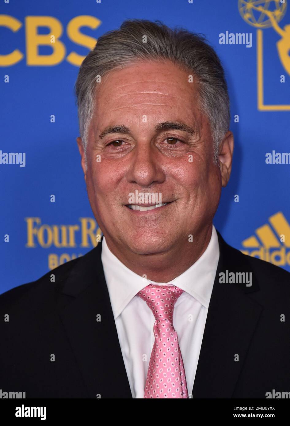 Jim Moret arrives at the 49th annual Daytime Emmy Awards on Friday ...