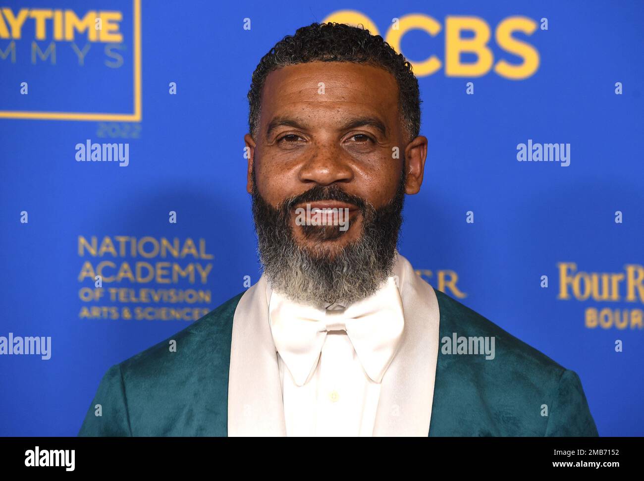 Aaron D. Spears arrives at the 49th annual Daytime Emmy Awards on ...