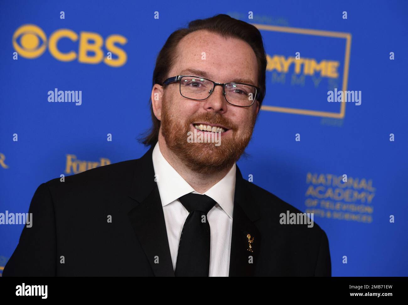 Adam Sharp, president and CEO of NATAS, arrives at the 49th annual ...