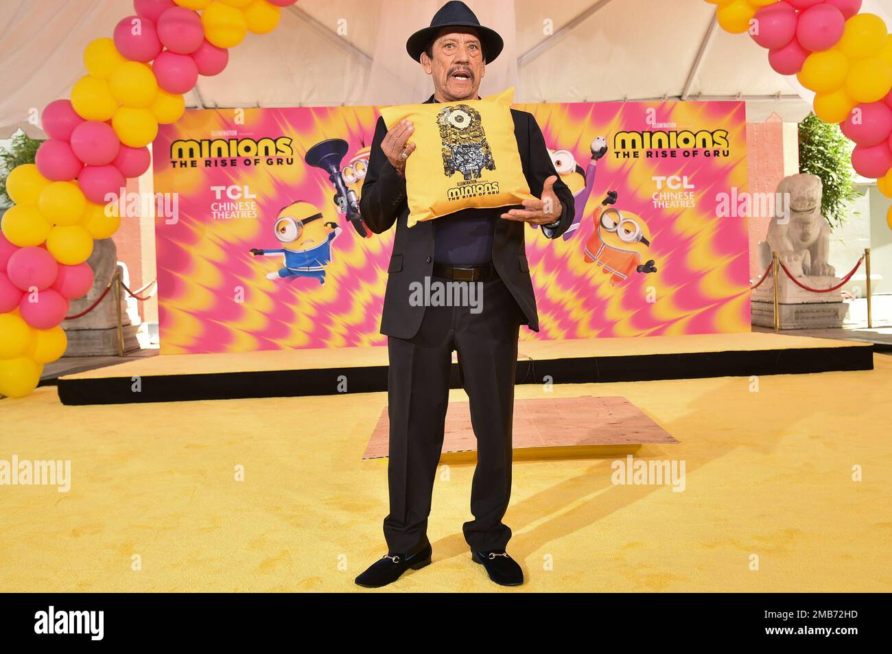 Danny Trejo attends a hand and footprint ceremony honoring Bob the ...