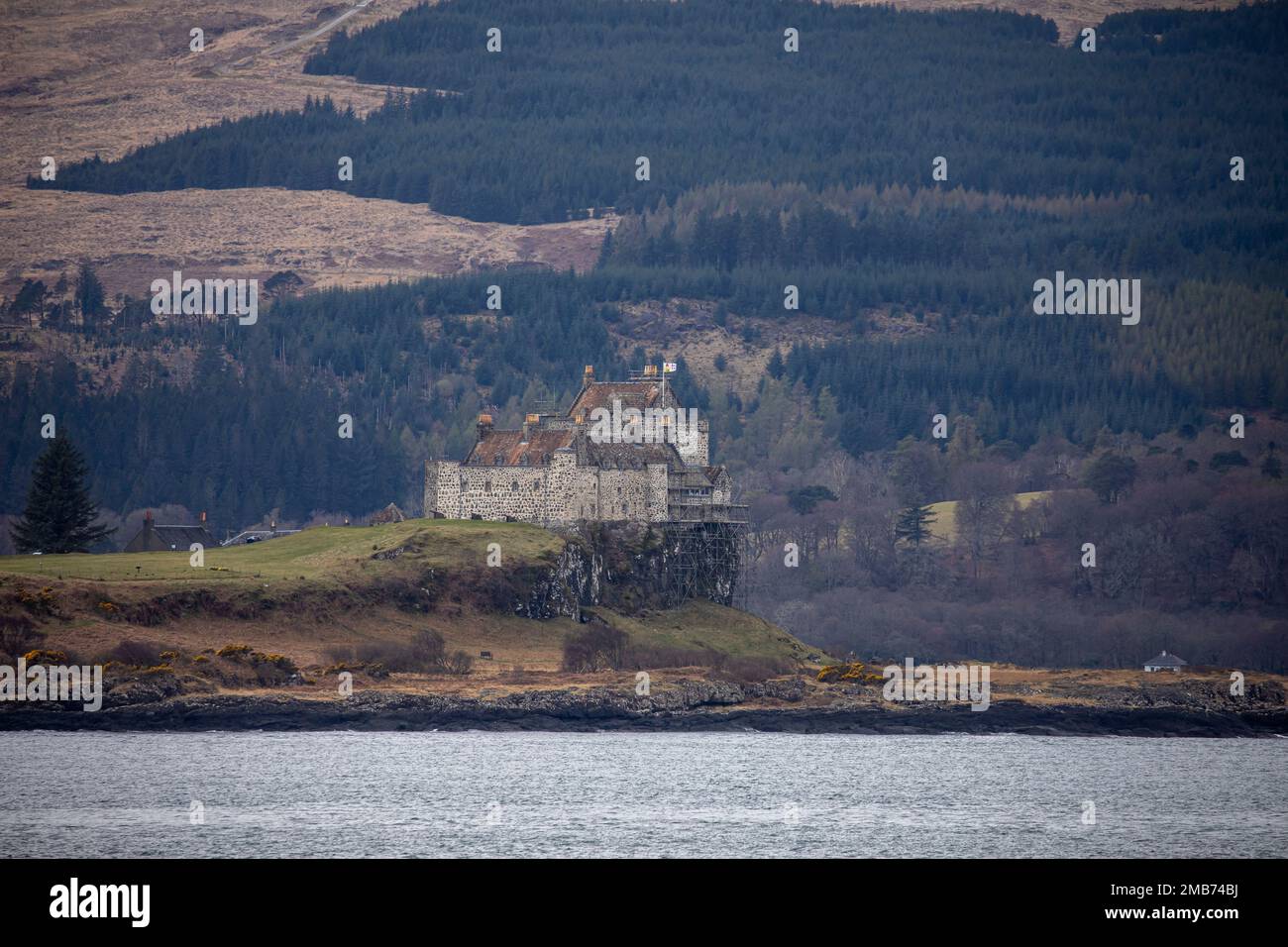 Duart Castle, Isle of Mull, Scotland Stock Photo - Alamy