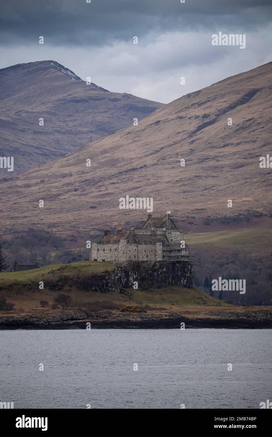 Duart Castle, Isle of Mull, Scotland Stock Photo - Alamy