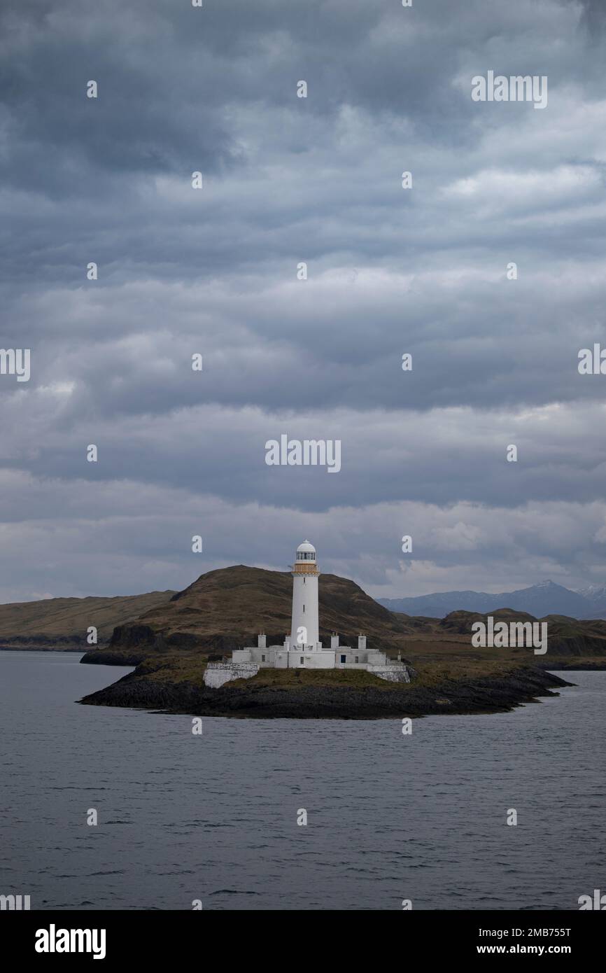 Lismore Lighthouse, Mull, Scotland Stock Photo - Alamy