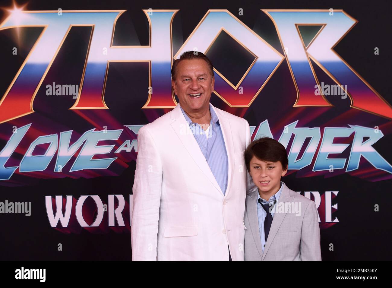 David J. Grant arrives at the premiere of "Thor: Love and Thunder ...