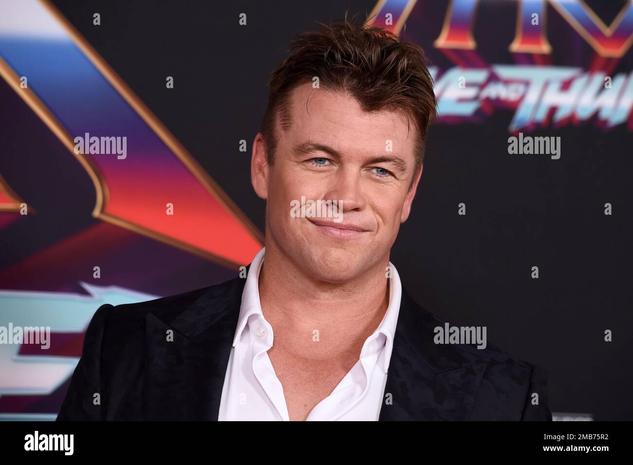 Luke Hemsworth arrives at the premiere of "Thor: Love and Thunder ...
