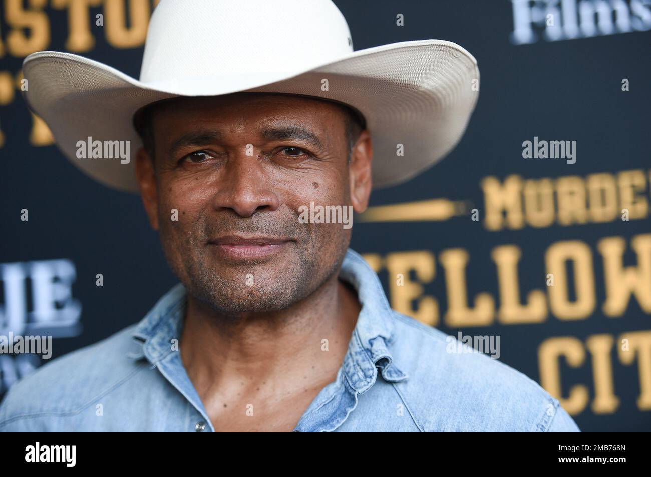 Mario Van Peebles arrives at the Los Angeles premiere of "Murder at ...