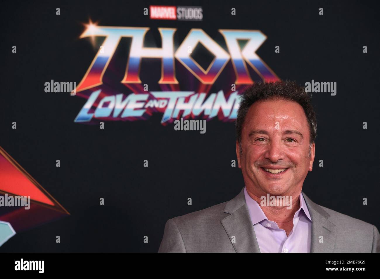 Executive producer Louis D'Esposito arrives at the premiere of "Thor ...