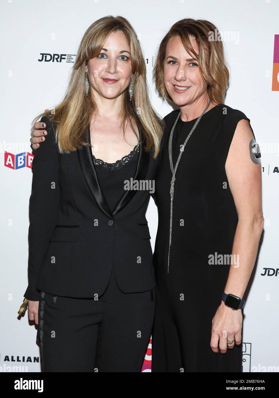 Producer Amy Rapp, left, and director Lisa Hepner, right, attend the ...
