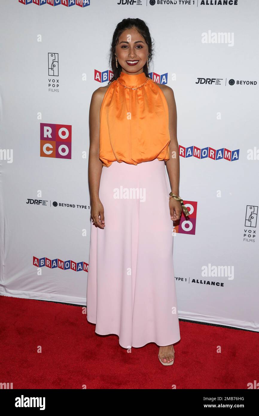 Producer Fatima Shazhad attends the premiere of "The Human Trial" at ...
