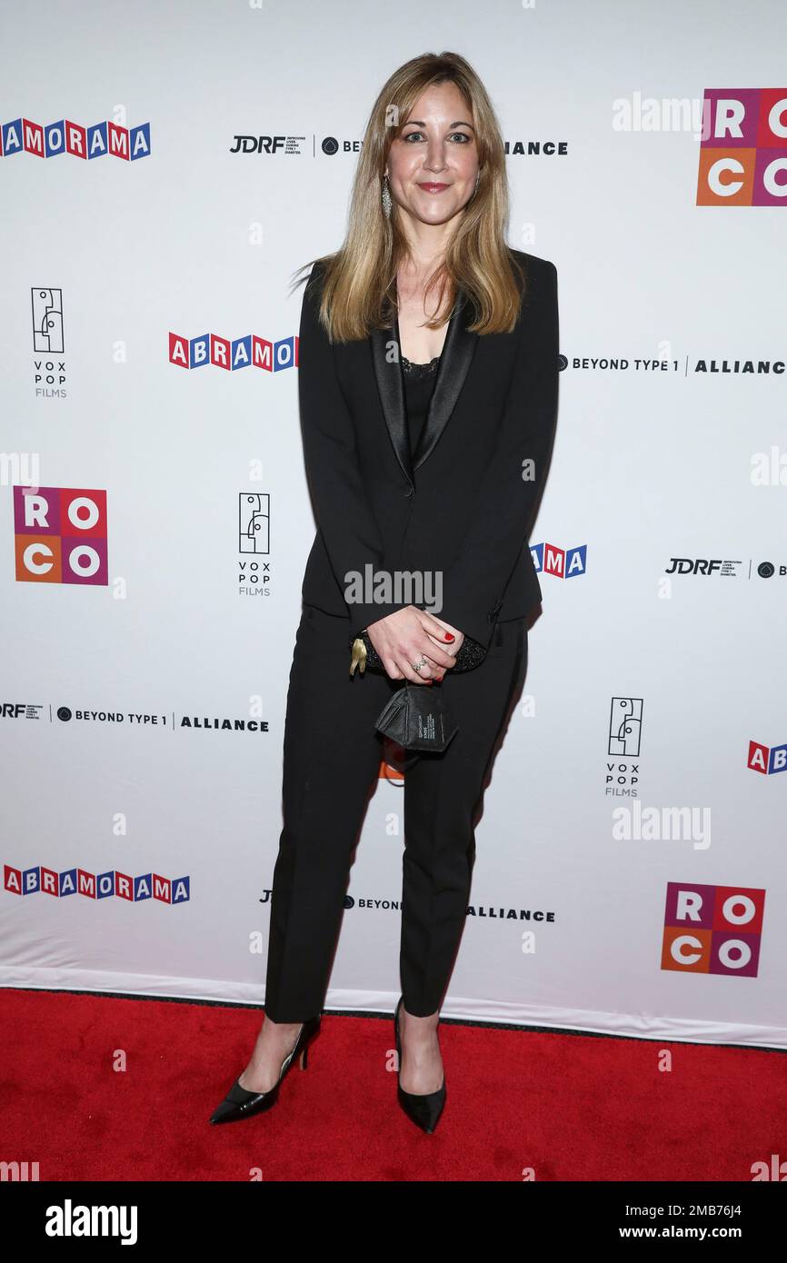 Producer Amy Rapp attends the premiere of "The Human Trial" at the SVA ...
