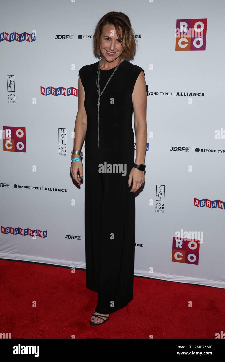 Director Lisa Hepner attends the premiere of "The Human Trial" at the ...