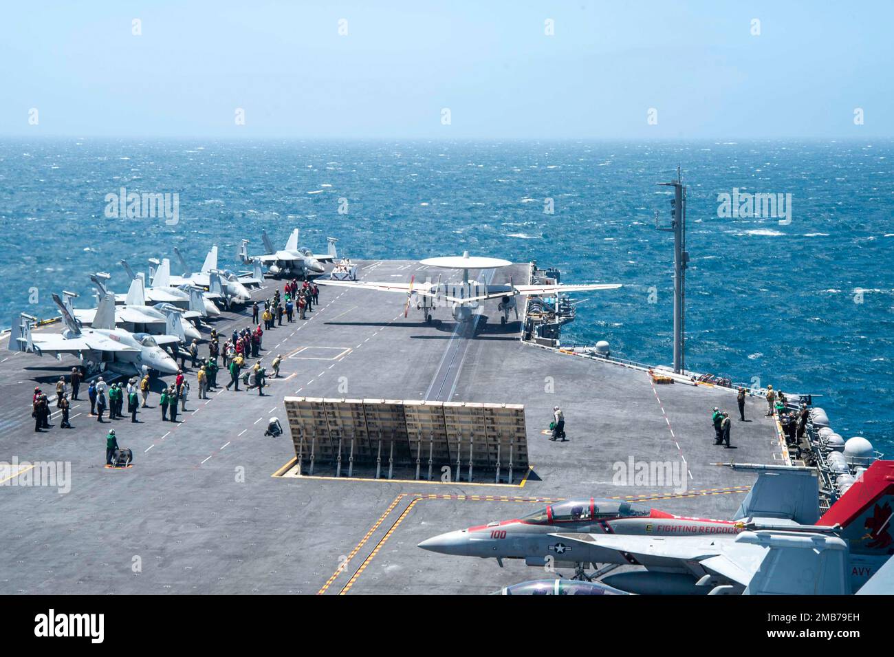 220613-N-MK109-1045 PACIFIC OCEAN (June 13, 2022) An E-2C Hawkeye, from ...