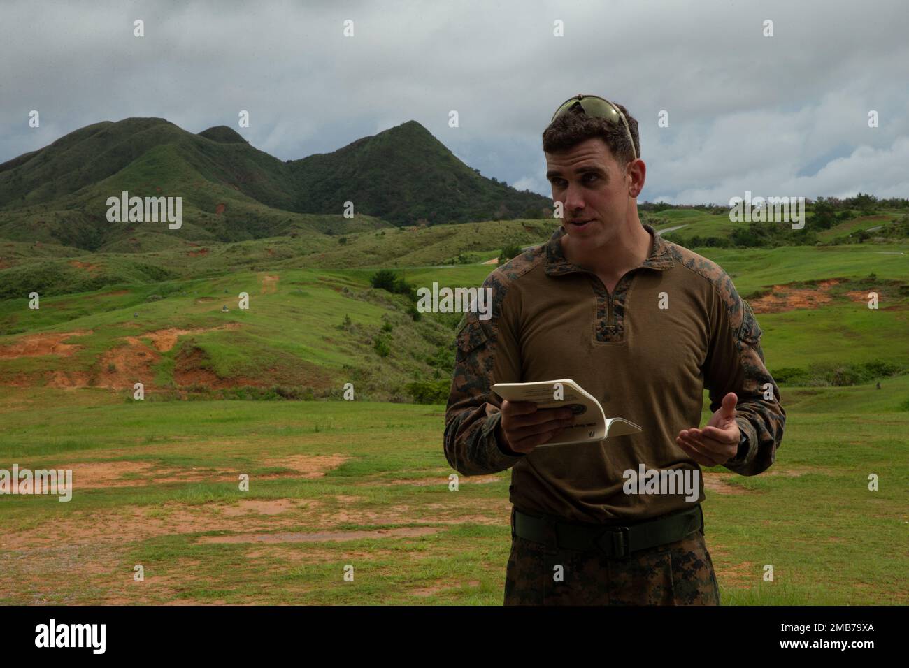 U.S. Marine Corps Staff Sgt. Ryan O’Rourke, a reconnaissance Marine ...