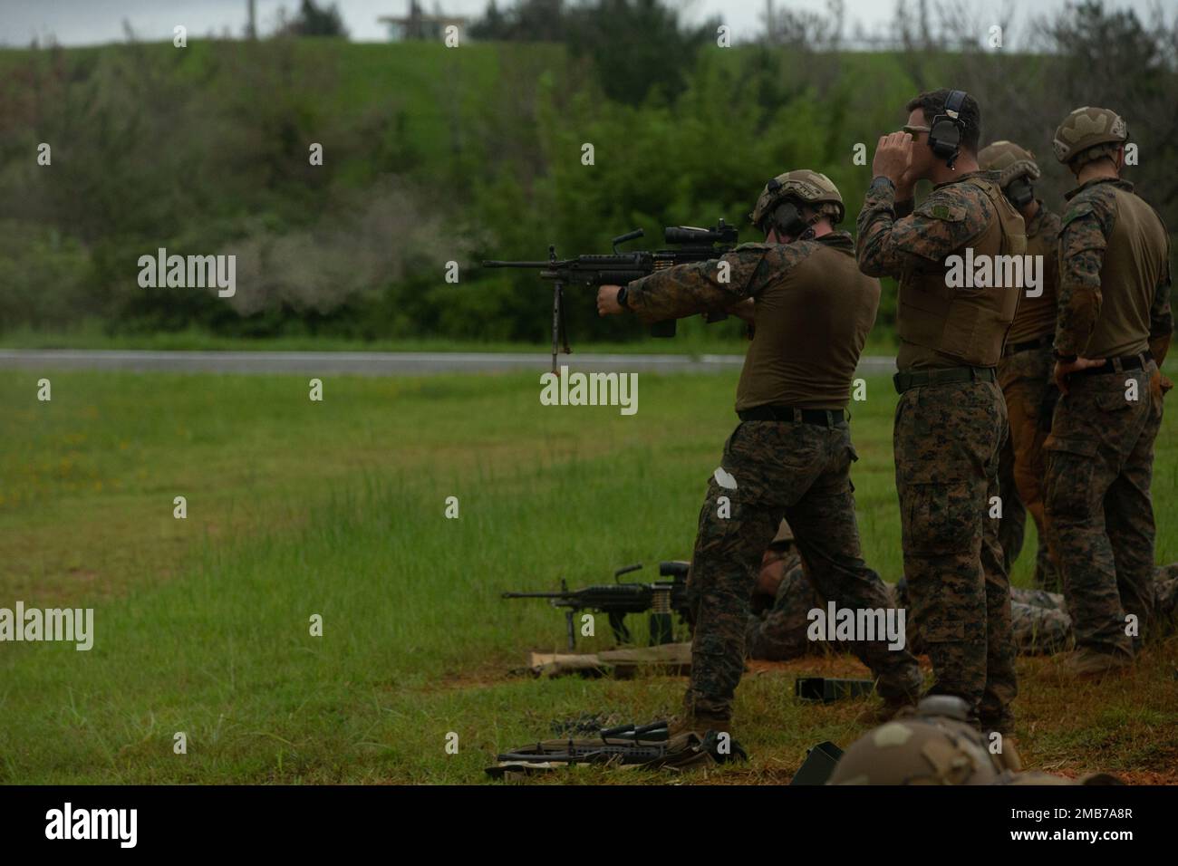 U.S. Marines with the Maritime Raid Force, 31st Marine Expeditionary ...