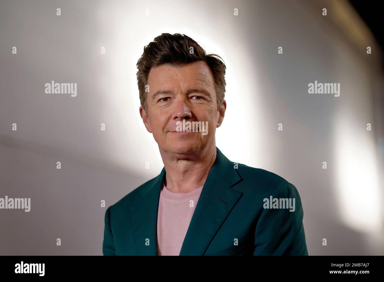 British singer-songwriter Rick Astley poses for a portrait before a ...