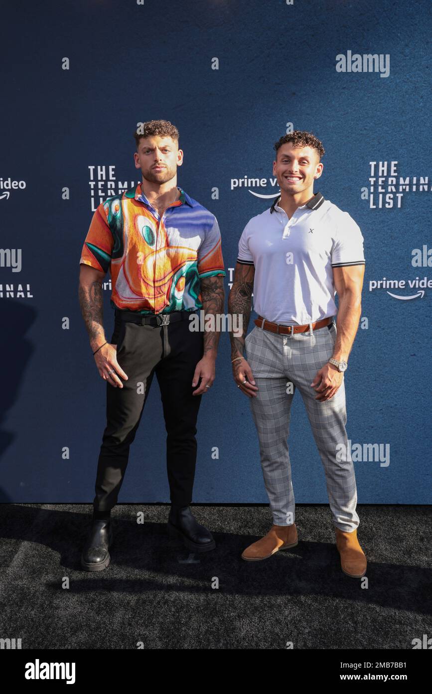 Aaron Maternowski and Alec Maternowski arrive at the premiere of "The ...