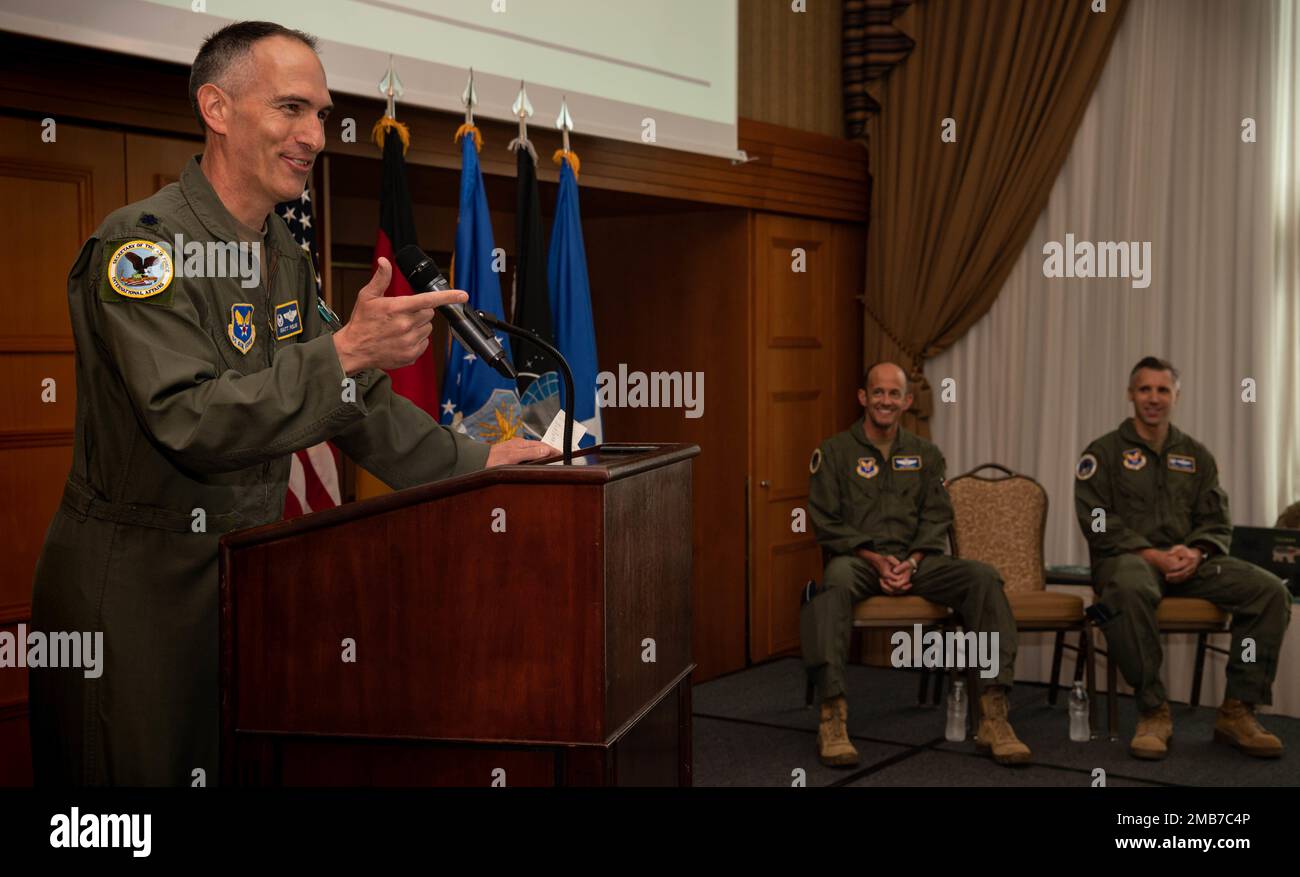 U.S. Air Force Lt. Col. Matthew Polus, Military Personnel Exchange ...