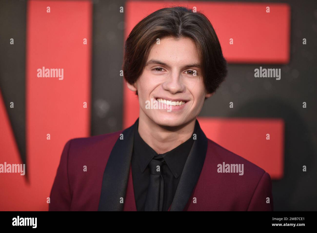 Jordan Isaiah White at the Los Angeles premiere of "The Black Phone" on ...