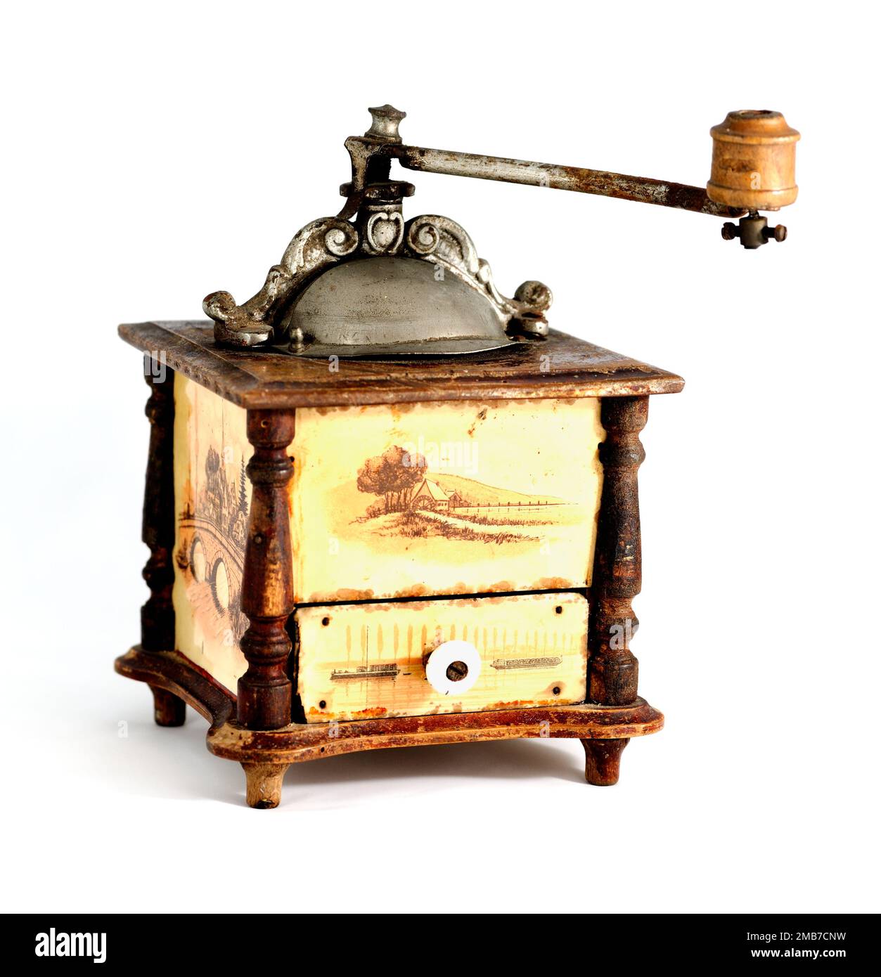 Old Traditional Coffee Mill Stock Photo - Alamy