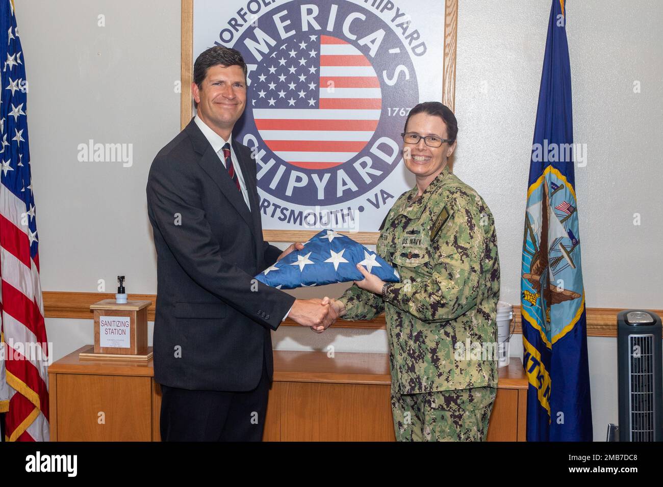 Norfolk Naval Shipyard Commander, Capt. Dianna Wolfson, joined the ...