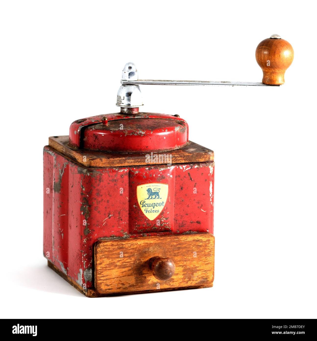 Old Traditional Coffee Mill Stock Photo - Alamy