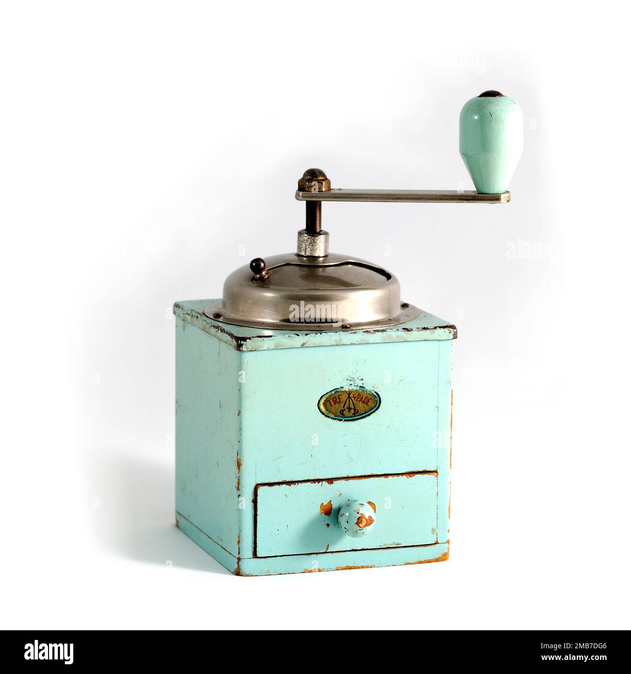 Old Traditional Coffee Mill Stock Photo - Alamy