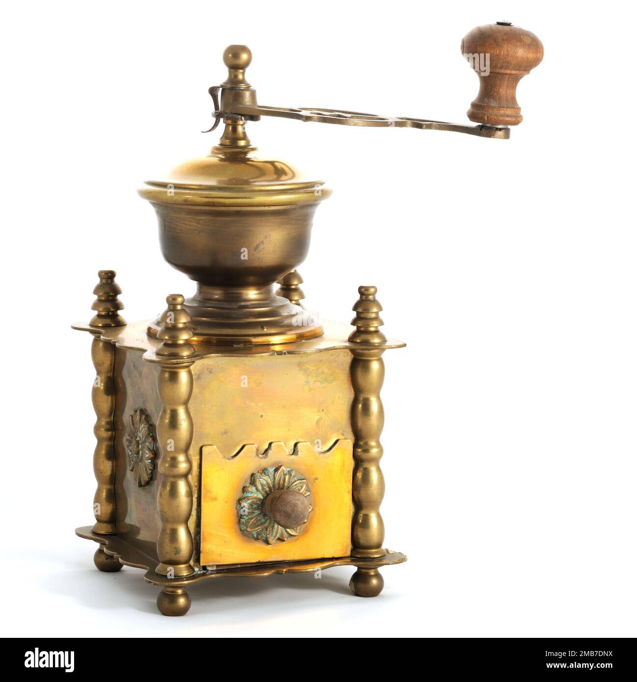 Old Traditional Coffee Mill Stock Photo - Alamy