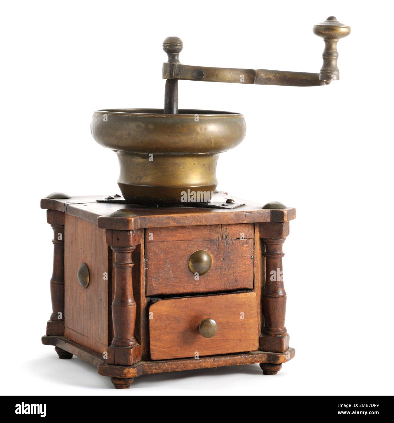 Old Traditional Coffee Mill Stock Photo - Alamy