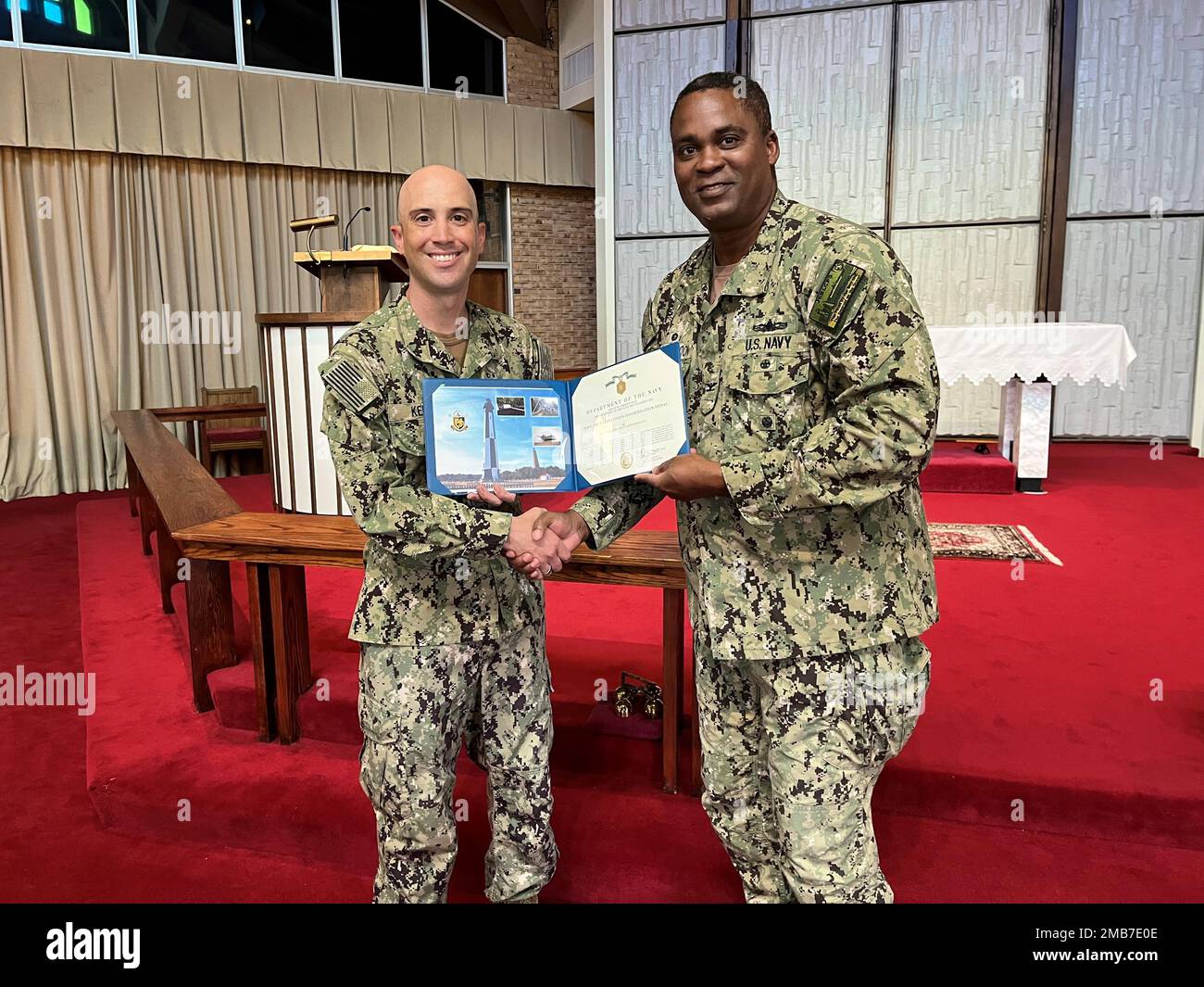 Joint services commendation medal hi-res stock photography and images ...