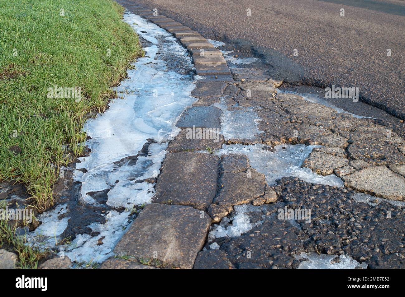 Dorney, Buckinghamshire, UK. 20th January, 2023. Floodwater on the ...