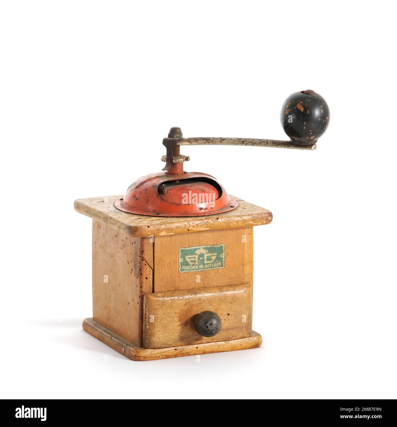 Old Traditional Coffee Mill Stock Photo - Alamy