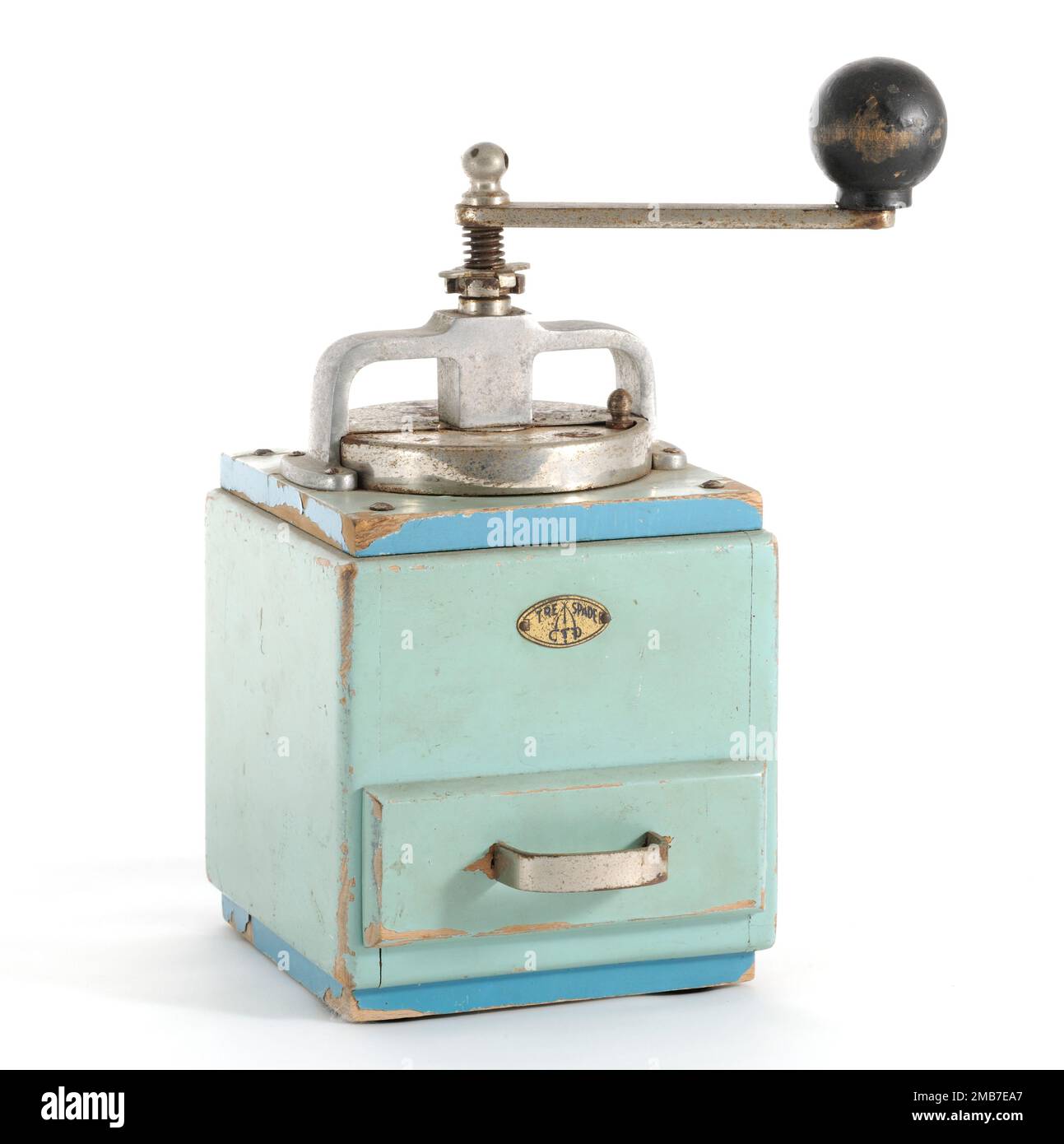 Old Traditional Coffee Mill Stock Photo - Alamy