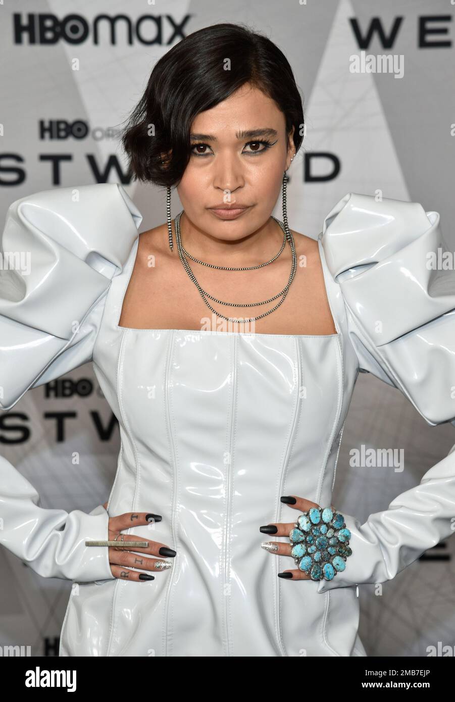Morningstar Angeline attends the premiere of HBO's "Westworld" Season 4 ...