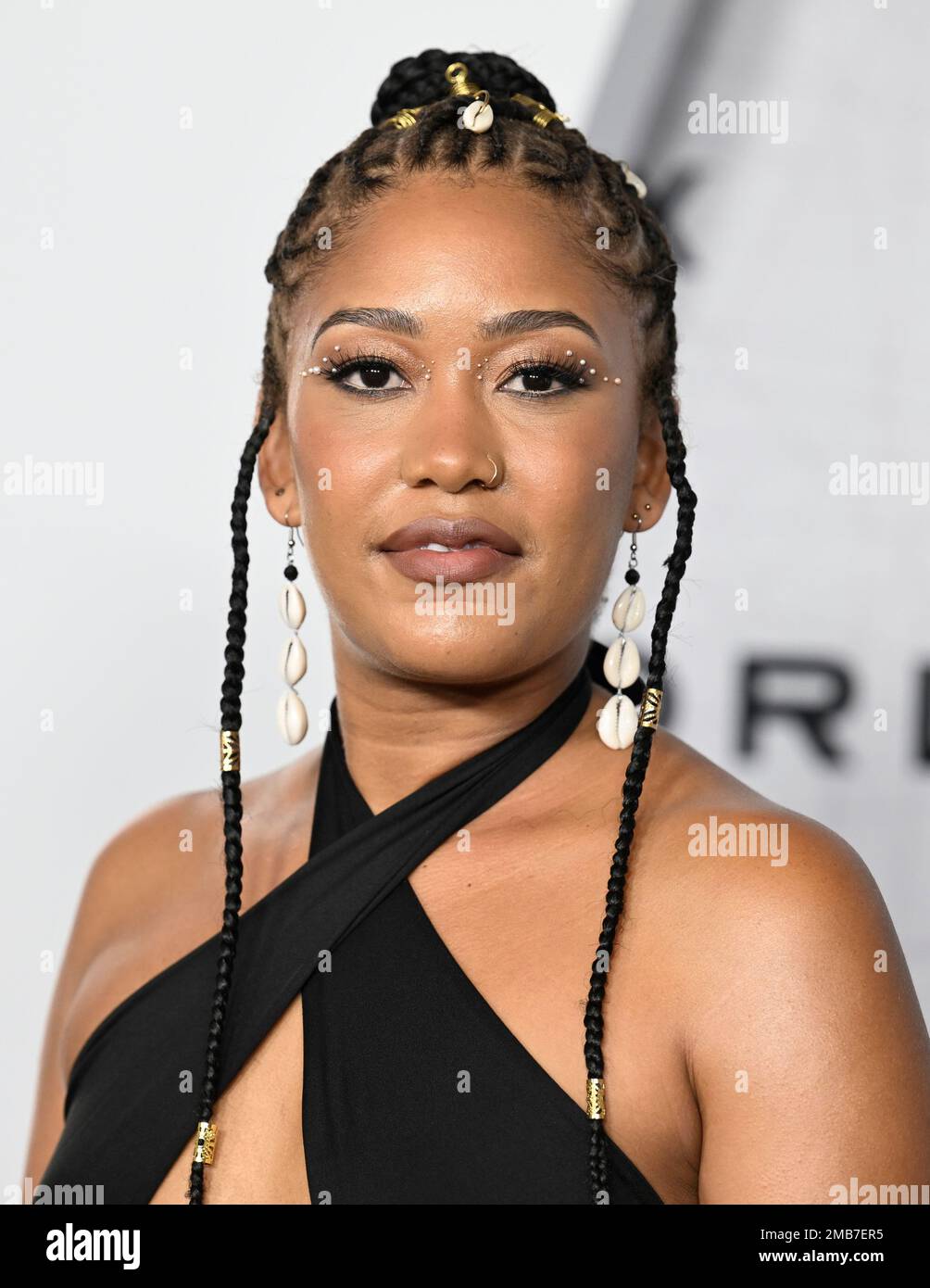 Nozipho McLean attends the premiere of HBO's "Westworld" Season 4 at Alice Tully Hall on Tuesday ...