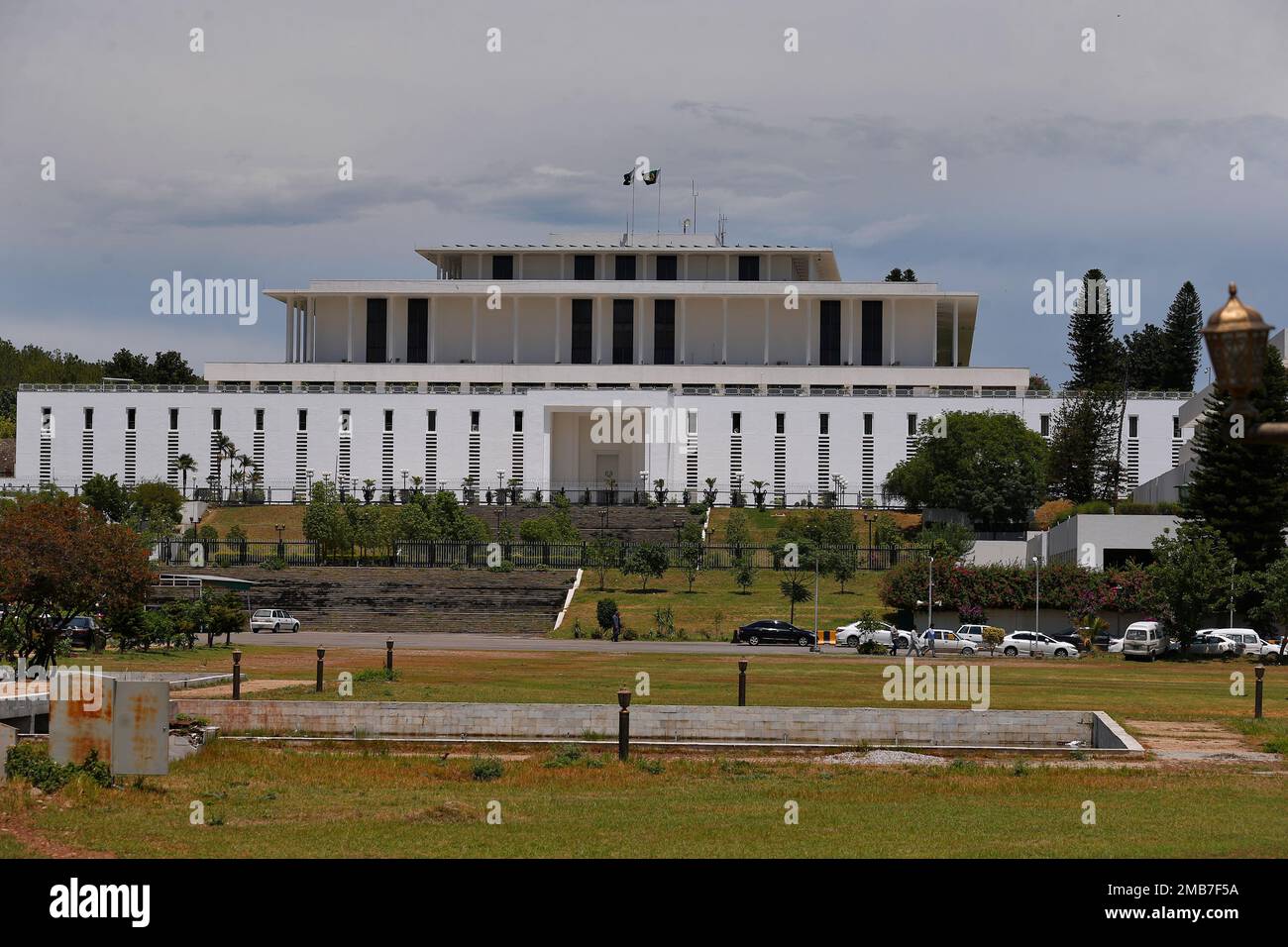 A view of the Presidential Palace in Islamabad, Pakistan, Monday, June ...